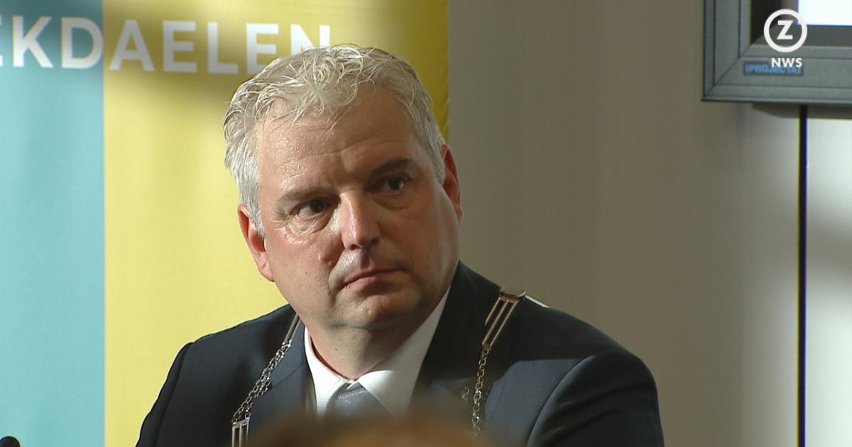Politieonderzoek naar bedreigen burgemeester Geurts levert niks op | ZO-NWS