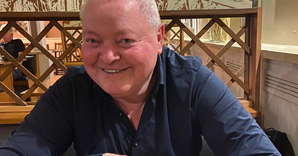 Ben Janssen lijsttrekker CDA Brunssum tijdens gemeenteraadsverkiezingen ...